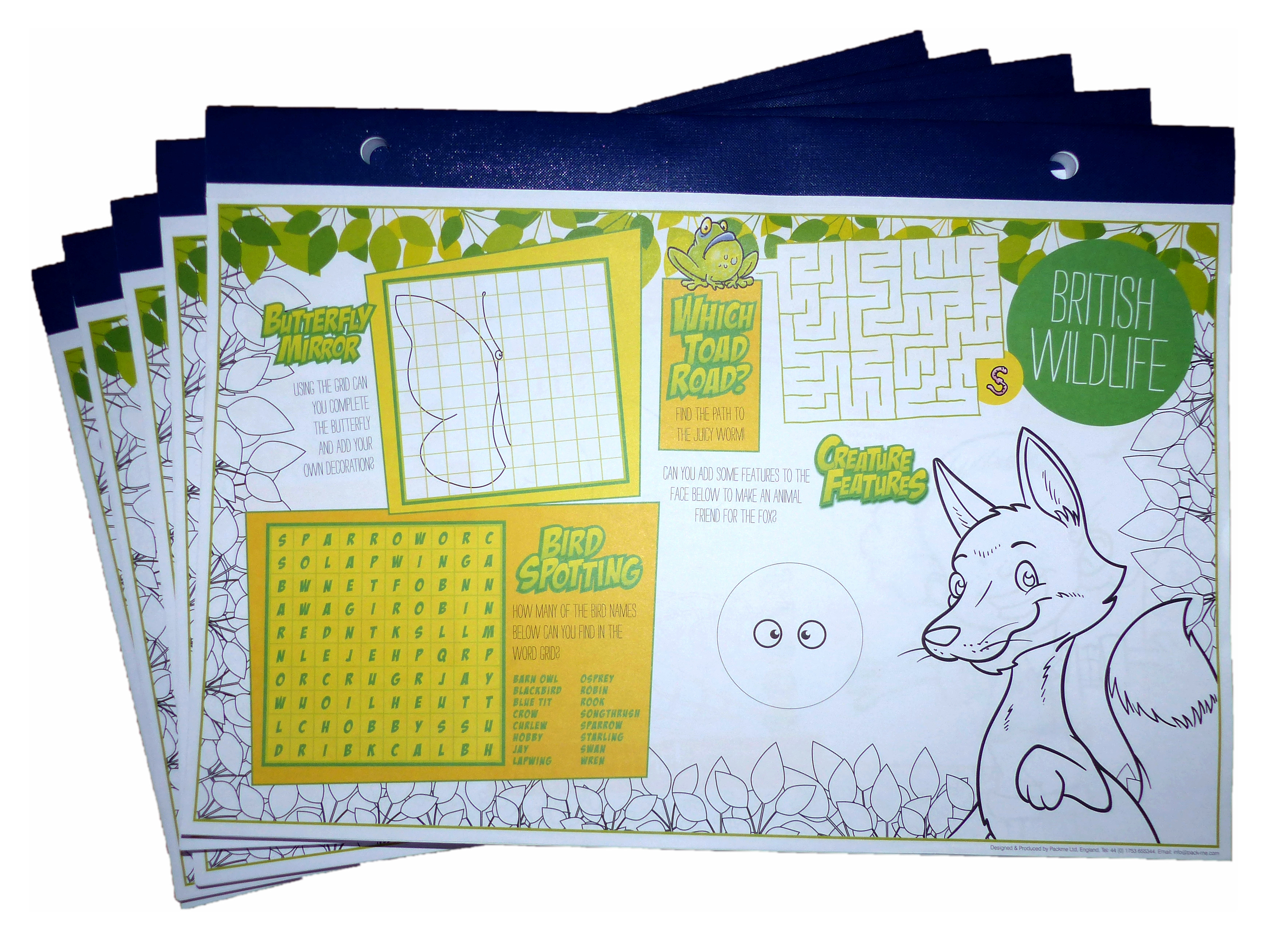 Colour Me In Wall Unit - Activity Packs, Children Activity Packs & Kids ...